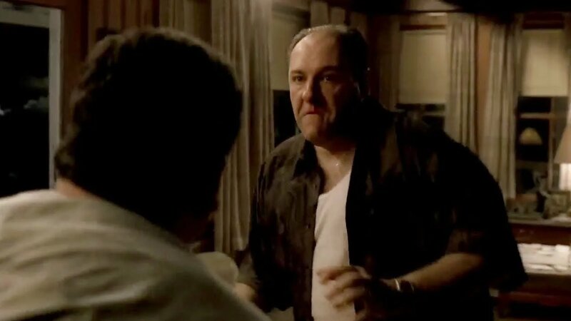 The Sopranos - Tony Soprano and his fighting career - Part 2 - Смотреть ...