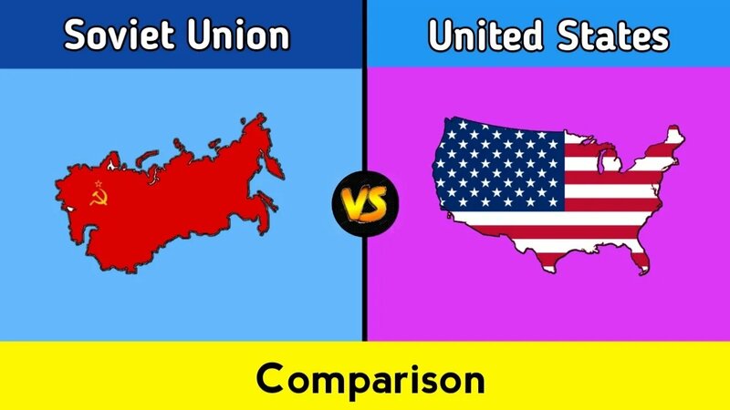 Soviet union vs United States | United States vs Soviet union ...