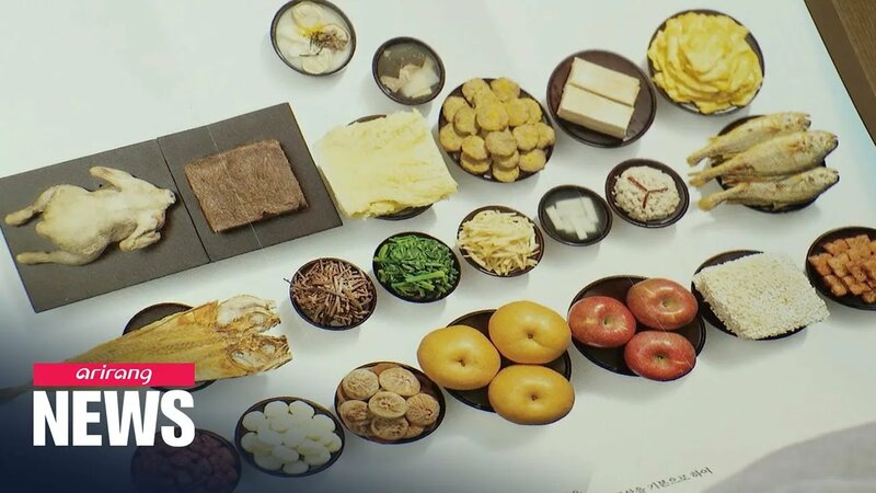 Preparing traditional 'Charye' tables for Lunar New Year Holiday ...