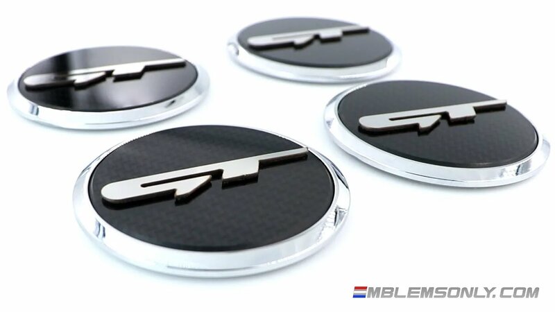GT-LINE Logo Wheel Caps for Kia Models Optima Stinger Sportage and more!