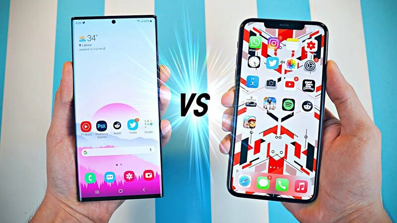 Samsung Galaxy Note 20 Ultra vs iPhone 11 Pro Max - Speed Test ...