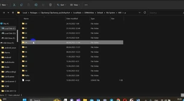 Чистим жесткий диск после видеомонтажа в Clipchamp на Windows 11 ...