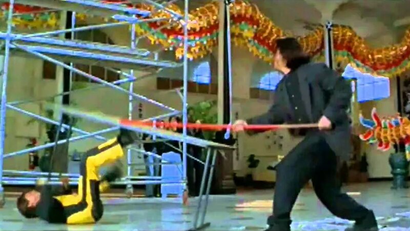 Jackie Chan Famous Ladder Fight Scene (First Strike) HD Unrated Version ...
