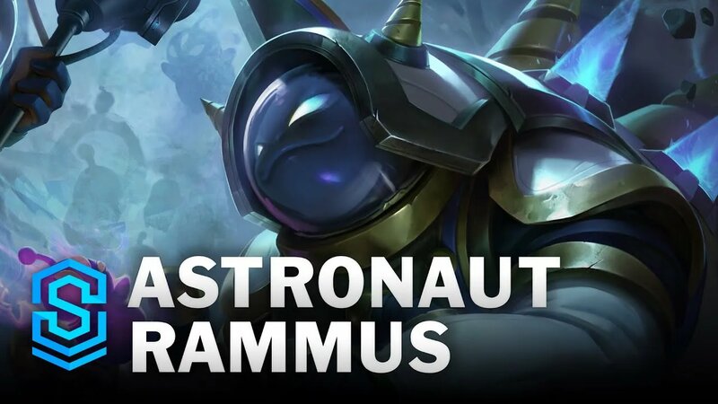 Astronaut Rammus Skin Spotlight - League of Legends
