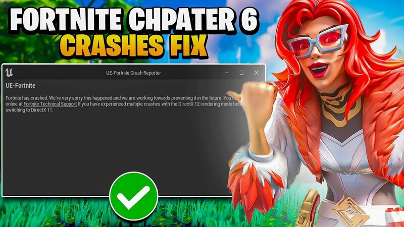 How To Fix Fortnite Chapter 6 Crash on PC | FortniteGame - Athena Crash Reporter Fix - Смотреть ...