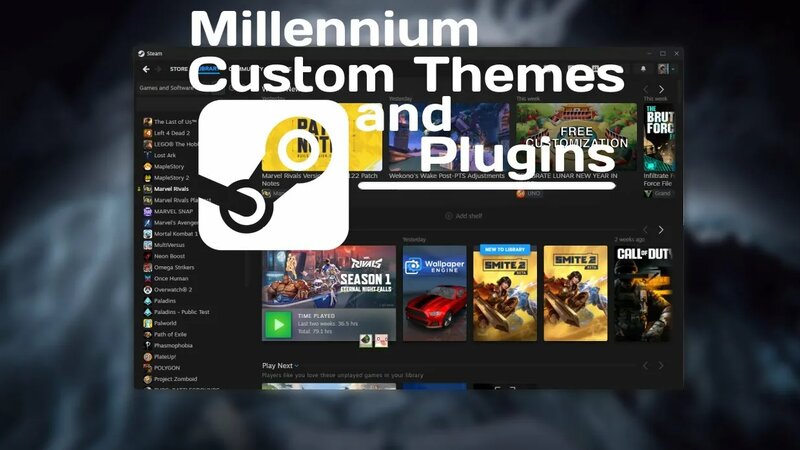 How to Install Custom Themes & Plugins on Steam (Millennium) - Смотреть онлайн в поиске Яндекса ...