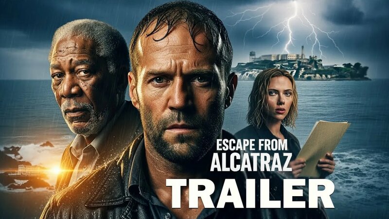 Escape from Alcatraz (2025) - Trailer | Morgan Freeman, Jason Statham, Scarlett Johansson ...