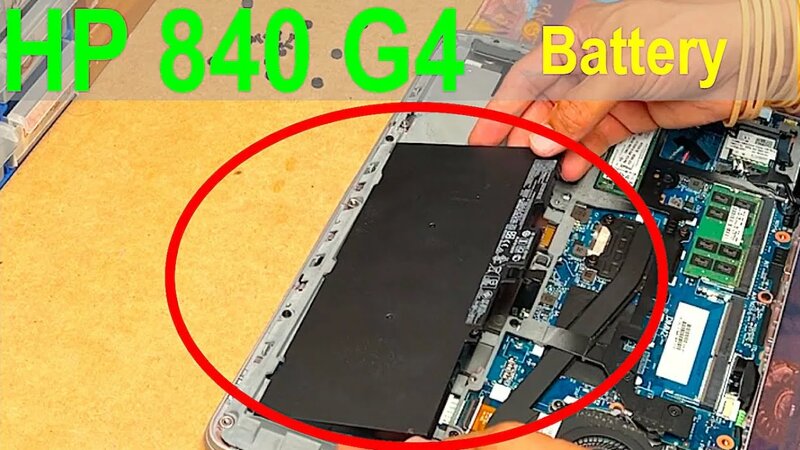 HP EliteBook 840 G4 Battery Replace | How to Perform Battery ...