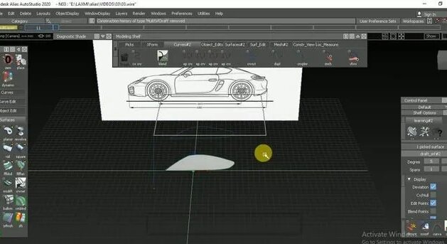 Autodesk Alias Tutorial - Car Modeling in Alias Part 1 - Смотреть ...