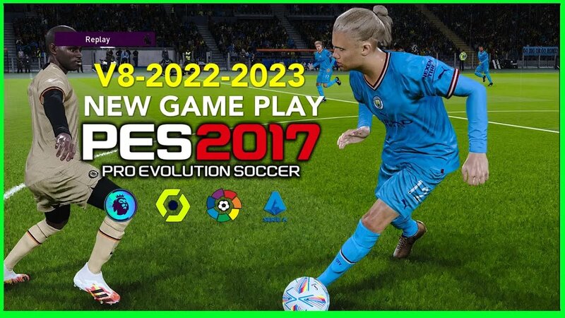 PES 2017 | new game play 2023 V8 | 4/27/23 | pc - Yandex Video aramada ...