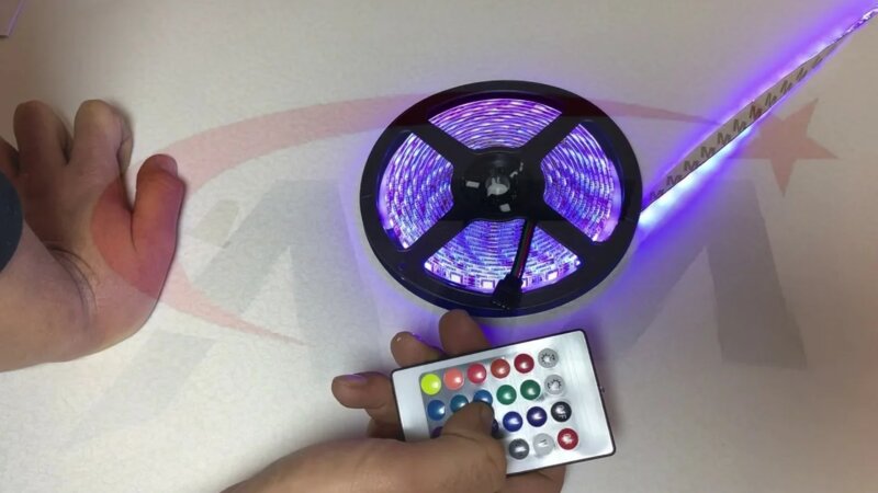 Evi arabayı diskoya çeviren RGB şerit LED ışık dekor / kutu açılımı ...