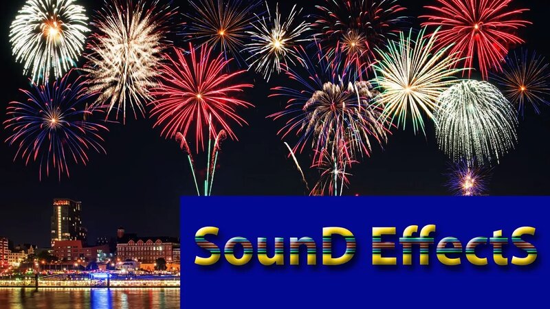 10 different fireworks sound effects / 10 farklı havai fişek ses ...