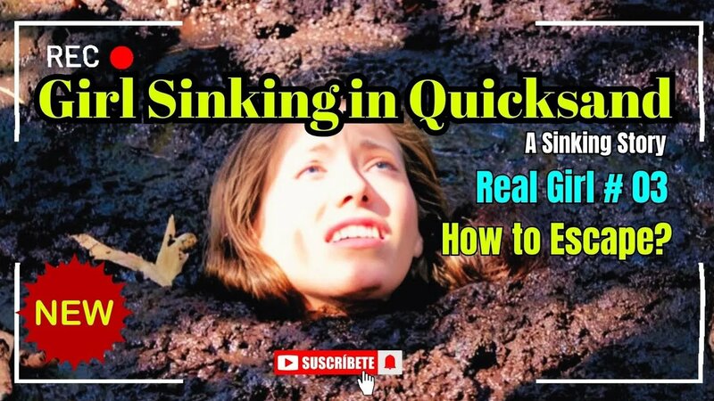 How to escape? || Girl Sinking in Quicksand || Real Girl_3 #survival # ...