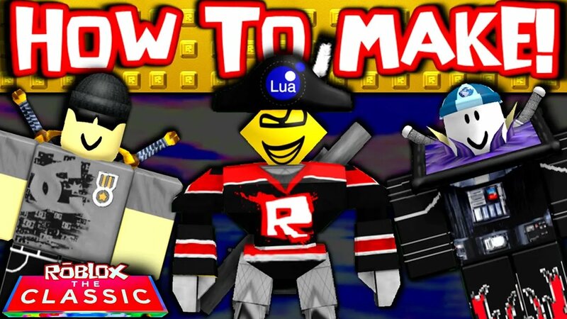 GET YOUR Classic Avatars Ready! (Guide To Making Classic Style Roblox ...