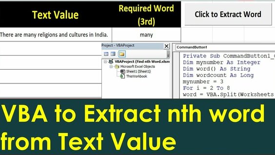 vba excel to word +extract: 889 video Yandex'te bulundu