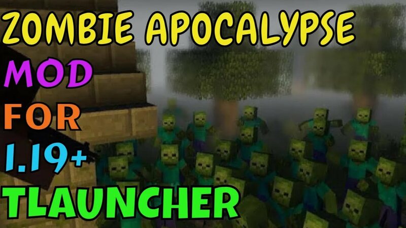 Zombie Apocalypse Mod for Tlauncher 1.19+ || Zombie Apocalypse Mod ...