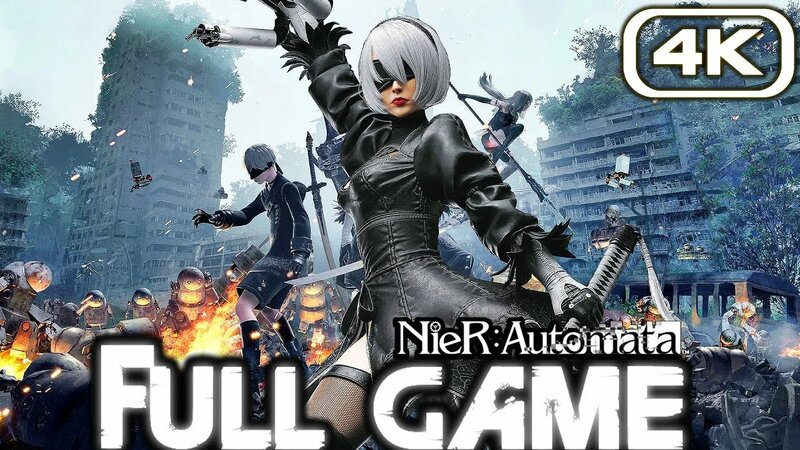 NIER Automata Gameplay Walkthrough FULL GAME (4K 60fps) No Commentary ...