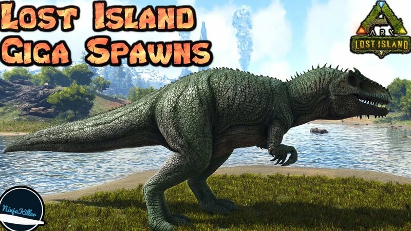 Giganotosaurus Spawn Locations Lost Island Ark Survival Evolved ...