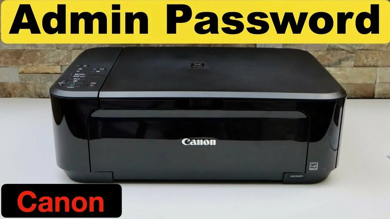 How To Find Admin Password of Canon Printer !! - Yandex Video aramada ...