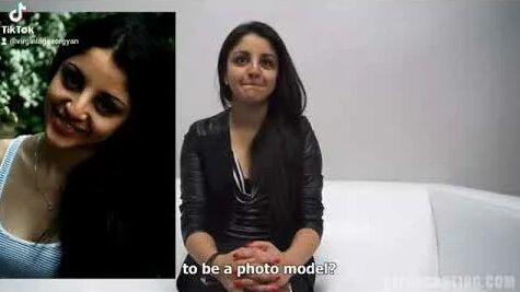 Virginie Gevorgyan from Czech Casting 1559 - armenian model from Ceska Kamenice - Yandex Video ...