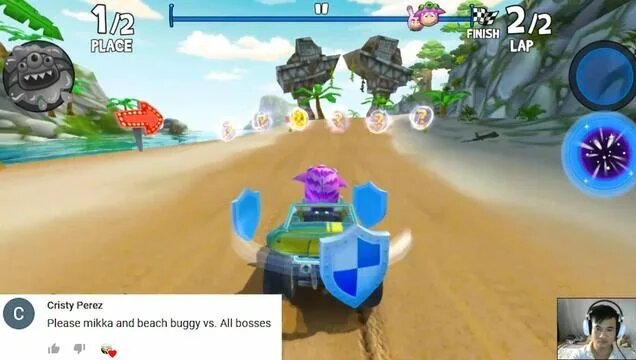Beach Buggy Racing 2 Android Gameplay | Mikka & Beach Buggy vs All Boss ...