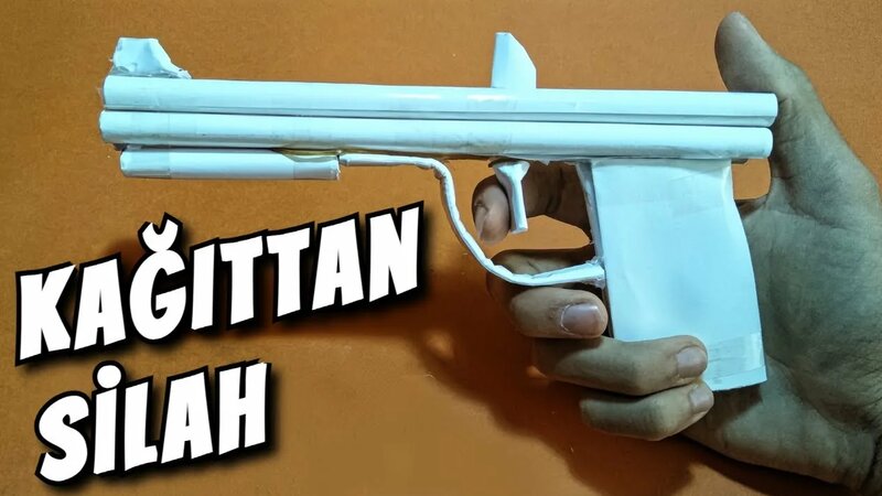 DIY - kağıttan silah yapımı lastik atar (paper gun) - Yandex Video ...