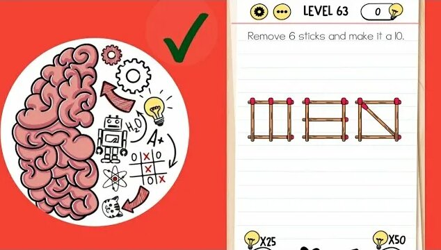 Brain test level 61,62,63,64,65,66,67,68,69,70 walkthrough - Смотреть ...