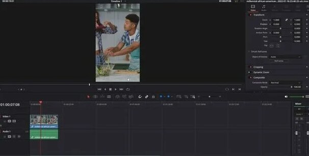 Делаем автоматические вертикальные видео из горизонтальных в DaVinci ...