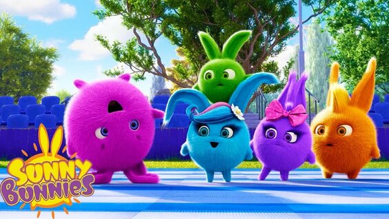 Sunny Bunnies - Crazy Assault Course | Season 6 | Cartoons for Kids ...