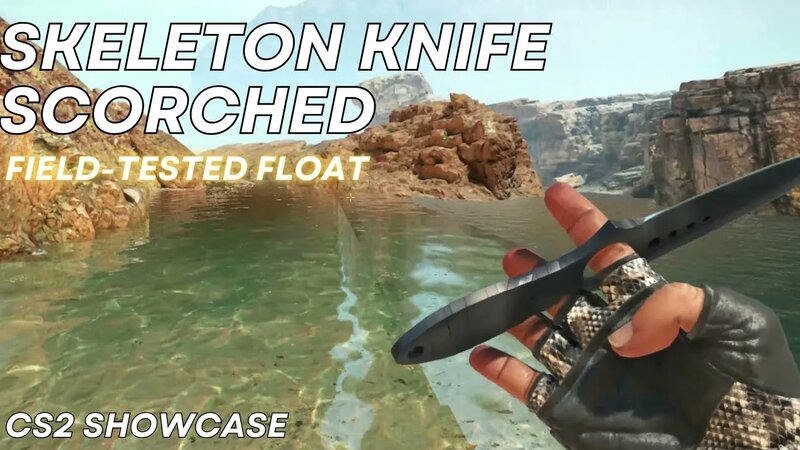 Skeleton Knife Scorched (Field-Tested) | CS2 Skin Showcase #905 ...