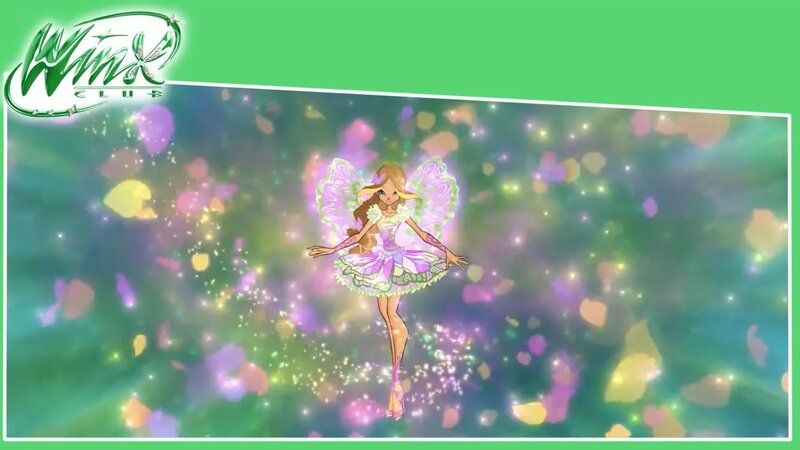 Winx Club Season 7 - Flora Butterflix Spells - English - Смотреть ...