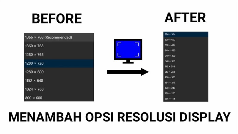 Tips Rahasia! Cara Menambahkan Resolusi Custom di PC dengan CRU (Custom ...