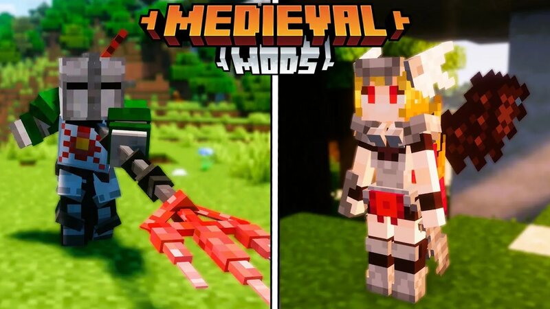 10 Amazing Medieval Mods!!! {Forge & Fabric} | Minecraft 1.18.2 ~1.20.1 ...