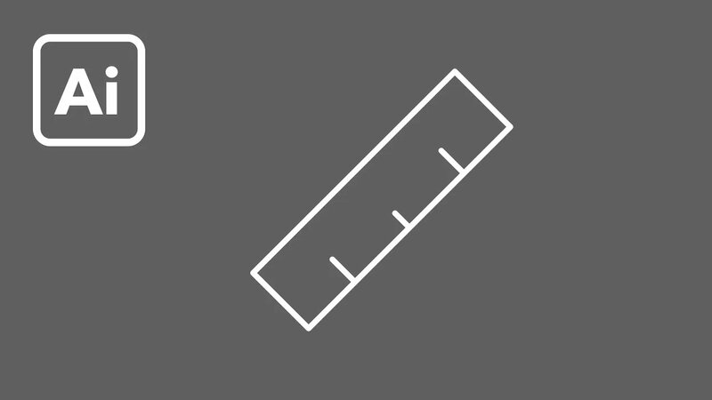 Инструмент "Линейка" в иллюстраторе - Measure Tool | Урок Adobe ...