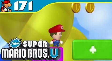 New Super Mario Bros. U | Boost Mode: Boost Block Coin Stalk - 171 (Wii ...