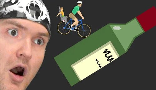 ViteC Play | ВитеК Плей | ПО Гигантским Бутылкам Happy Wheels #314 ...