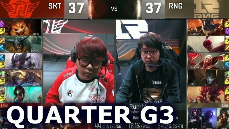 SKT vs RNG - Game 3 Quarter Finals Worlds 2016 | LoL S6 World ...