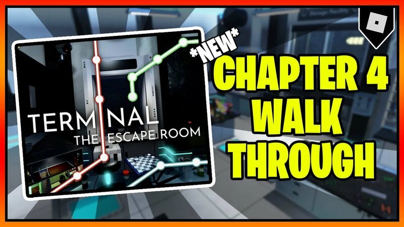 Terminal - How to Escape Chapter 4 [Escape Room] || Roblox - Смотреть ...
