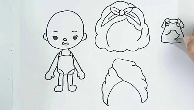 How to draw a characters toca life world | toca boca drawing - Смотреть ...