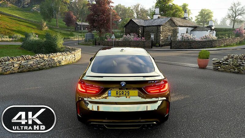 Forza Horizon 4 4K Ultra Graphics Gameplay - 2015 BMW X6 M GOLD - FH4 ...