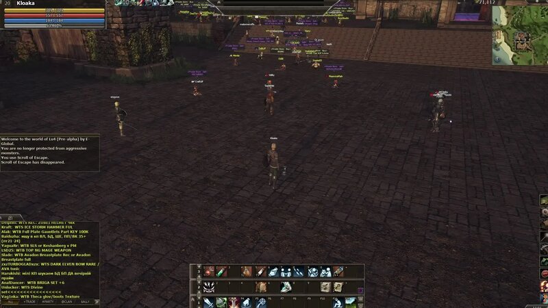 Lineage 2 - LU4 Сервер на обновленной графике) Альфа тест) - Смотреть ...