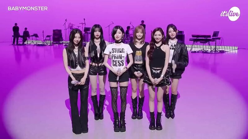 Babymonster(베이비몬스터) “WE GO UP” Band LIVE | it's Live — Видео от ~Baemon ...