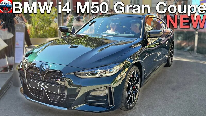 NEW 2023 BMW i4 M50 Gran Coupe - Visual Review Walkaround exterior ...
