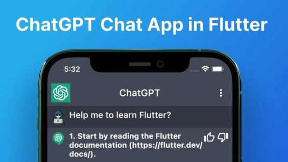 Build ChatGPT App in Flutter using OpenAI API - Full Course - EroFound
