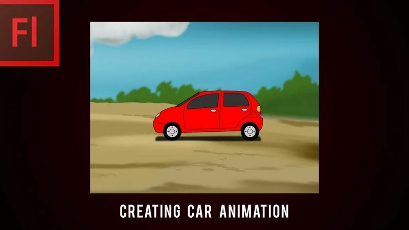 Adobe Flash Car Animation Tutorial - Смотреть онлайн в поиске Яндекса по Видео