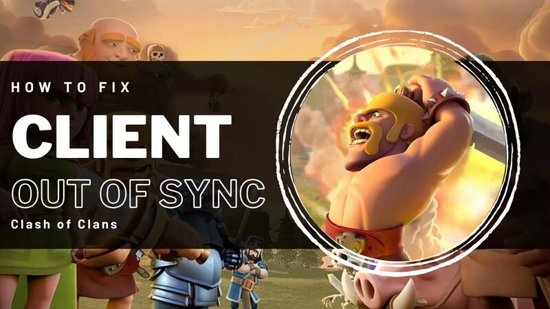Clash of Clans - "Client and Server are out of Sync" Fixed - Смотреть ...