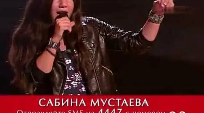 Crazy(Aerosmith).Сабина Мустаева.Sabina.The Voice Kids Russia 2015 ...