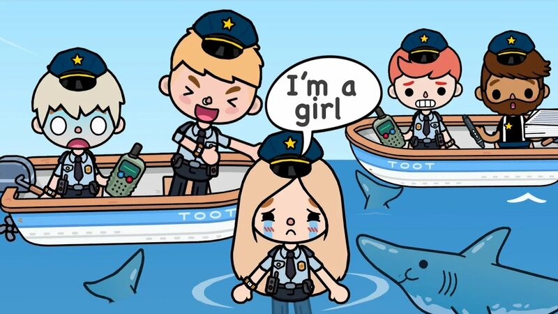I’m the only girl in police academy | Toca life story | Toca Boca ...