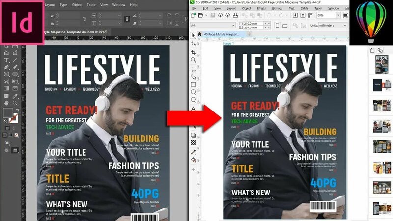 How to Open Adobe InDesign Files in CorelDRAW - Смотреть онлайн в ...
