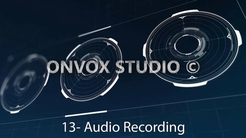 Cubase audio recording, temel eğitim, ders-13, Onvox Studio Production ...